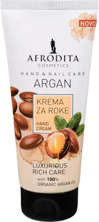 AFRODITA
Krema za ruke, ARGAN, LUXURIOUS RICH CARE, 100 ml