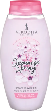 AFRODITA
Kremasti gel za tuširanje, Japanese Spring, 250 ml