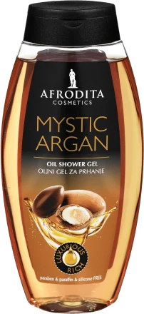 AFRODITA
Uljani gel za tuširanje, MYSTIC ARGAN, 250 ml