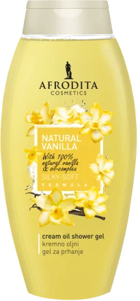 AFRODITA
Uljani gel za tuširanje NATURAL VANILLA, 250 ml