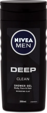 NIVEA MEN
Deep Clean - gel za tuširanje, 250 ml