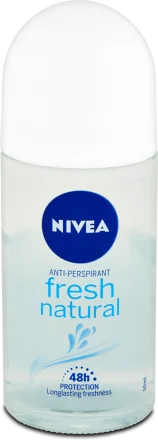 NIVEA
fresh natural deo roll-on, 50 ml