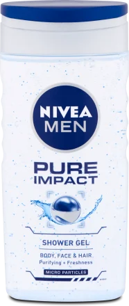 NIVEA MEN
Pure Impact - gel za tuširanje, 250 ml