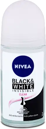 NIVEA
Black & White invisible deo roll-on Clear, 50 ml