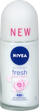 NIVEA
fresh deo roll-on Rose Touch, 50 ml