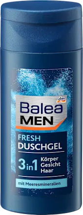 Balea MEN
Fresh gel za tuširanje 3u1, 50 ml