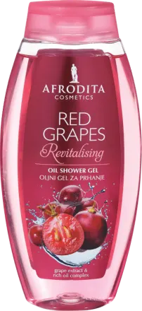 AFRODITA
Gel za tuširanje, RED GRAPES, 250 ml