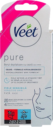 Veet
PURE - trake za depilaciju lica, 20 kom