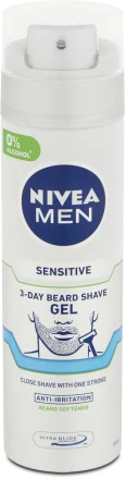 NIVEA MEN
Sensitive 3-day beard gel za brijanje, 200 ml