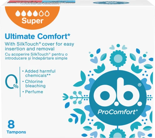 o.b.
Procomfort Super - tamponi, 8 kom