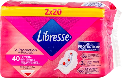 Libresse
Freshness&Protection ciklusni ulošci - ULTRA +, 40 kom