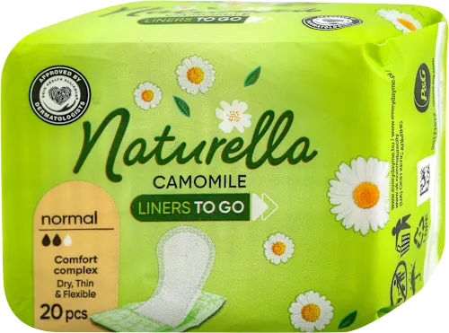 NaturellaCAMOMILE TO GO, Normal, dnevni ulošci, 20 kom