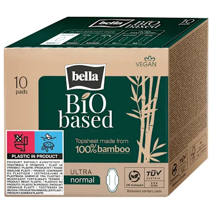 bellaBiO based ultra normal ciklusni ulošci, 10 kom