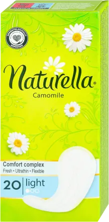 Naturella
Camomile Light - dnevni ulošci, 20 kom