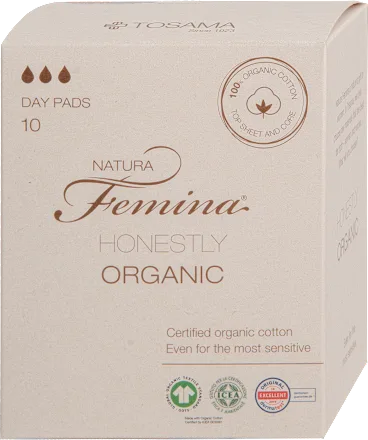 Natura Femina
NATURA Femina ORGANIC - dnevni ulošci, 10 kom