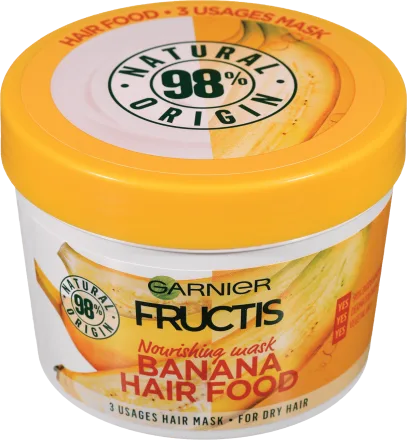 GARNIER FRUCTIS
Hair Food maska za kosu – banana, 390 ml