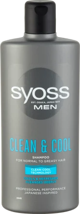 syoss Men
Clean & Cool šampon za kosu, 440 ml
