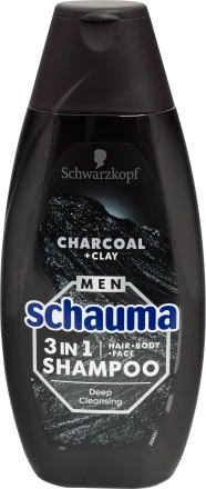 Schwarzkopf Schauma
Charcoal + Clay 3in1 šampon za muškarce, 400 ml