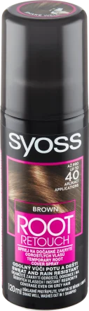 Syoss Root Retoucher
Sprej za prekrivanje izrastka - Smeđa, 120 ml