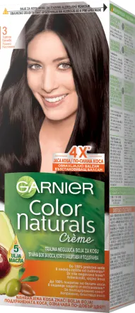 GARNIER Color naturals
Boja za kosu - br. 3, tamno smeđa, 1 kom