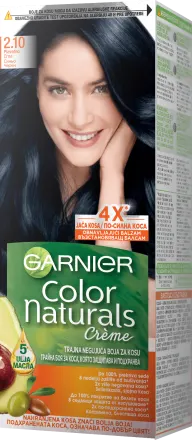 GARNIER Color naturals
Boja za kosu - br. 2.1 , plavetno crna, 1 kom