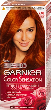 GARNIER Color Sensation
Boja za kosu - 7.40 Intense Amber, 1 kom