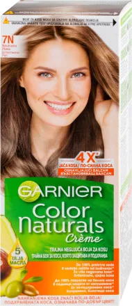 GARNIER Color naturals
Boja za kosu br. 7N nude tamno plava, 1 kom