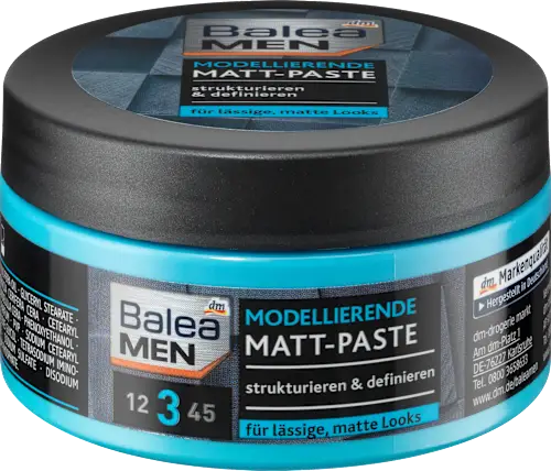 Balea MEN
Mat pasta za oblikovanje kose, 100 ml