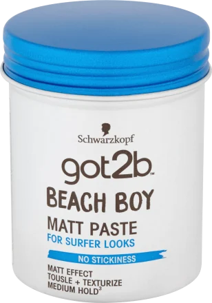 Schwarzkopf got2b
Beach Boy Matt - pasta za kosu, 100 ml