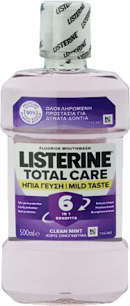 LISTERINE
TOTAL CARE ZERO - tečnost za ispiranje usta, 500 ml