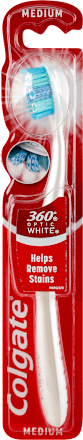 Colgate
360° OPTIC WHITE četkica za zube - medium, 1 kom
