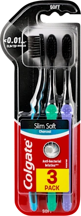 ColgateSlim Soft Active četkica za zube sa ugljem, više vrsta, 3 kom