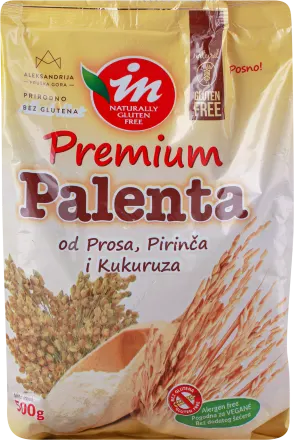 Aleksandrija
Premium palenta od prosa, pirinča i kukuruza, 500 g