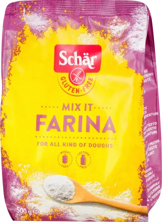 Schär
MIX IT FARINA univerzalno brašno bez glutena, 500 g