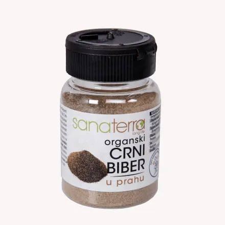 sanaterra
CRNI BIBER - organski, 50 g