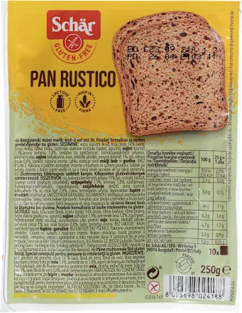 Schär
Pan Rustico hleb bez glutena 250 g