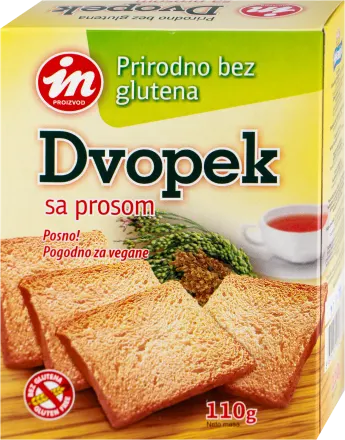 Aleksandrija
Dvopek sa prosom, 110 g