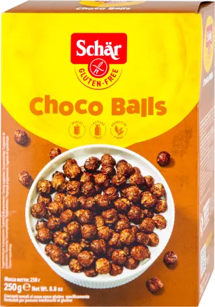 Schär
Choco Balls, kukuruzne pahuljice sa kakaom, bez glutena, 250 g