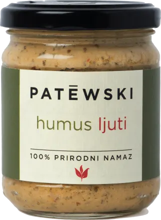 PATEWSKI
humus - ljuti, 160 g