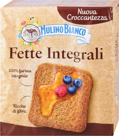 MULINO BIANCO
Fette Biscottate Integrali - hrskavi hleb, 315 g