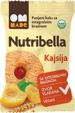 OM MADE
Nutribella - Kajsija, 50 g