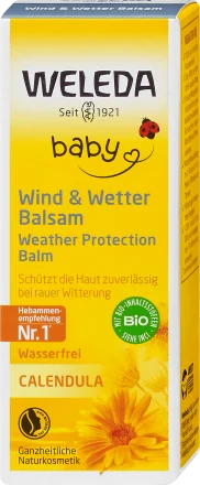 WELEDA baby
Wind & Wetter zaštitni balzam za lice beba , od nevena, 30 ml