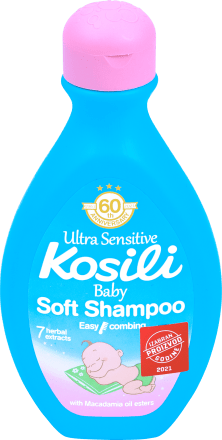 Kosili
Ultra Sensitive - Soft šampon za bebe - plavi, 400 ml