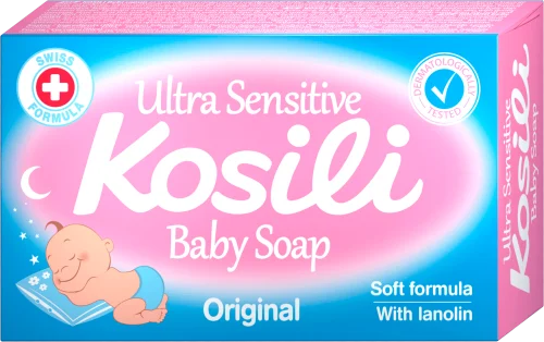 Kosili
Ultra Sensitive Original sapun za bebe - roze, 75 g