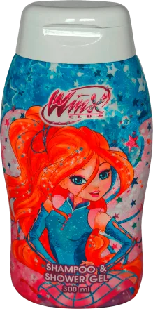 Winx
Šampon i gel za tuširanje, od 2. godine, 300 ml