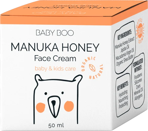 BABY BOO
MANUKA HONEY krema lice beba, 50 ml