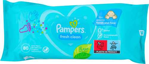 Pampers fresh clean
fresh clean vlažne maramice, 80 kom