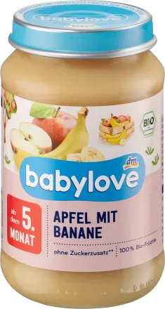 babylove
Bebi kašica - jabuka i banana, od 5. meseca, 190 g
Dijetetska namirnica