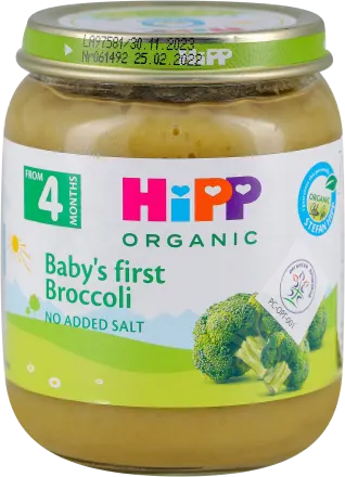 HIPP
ORGANIC kašica-Prvi brokoli za odojčad, od 4.meseca, 125 g