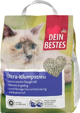 DEIN BESTES
Ultra pesak za mačke – beli, 6 l